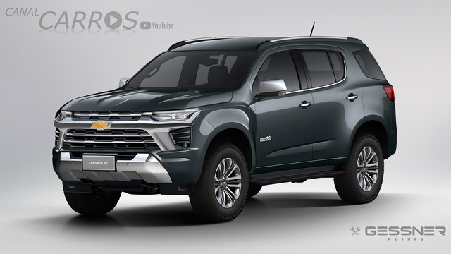 Chevrolet Trailblazer 2025 tem visual antecipado em projeção; confira