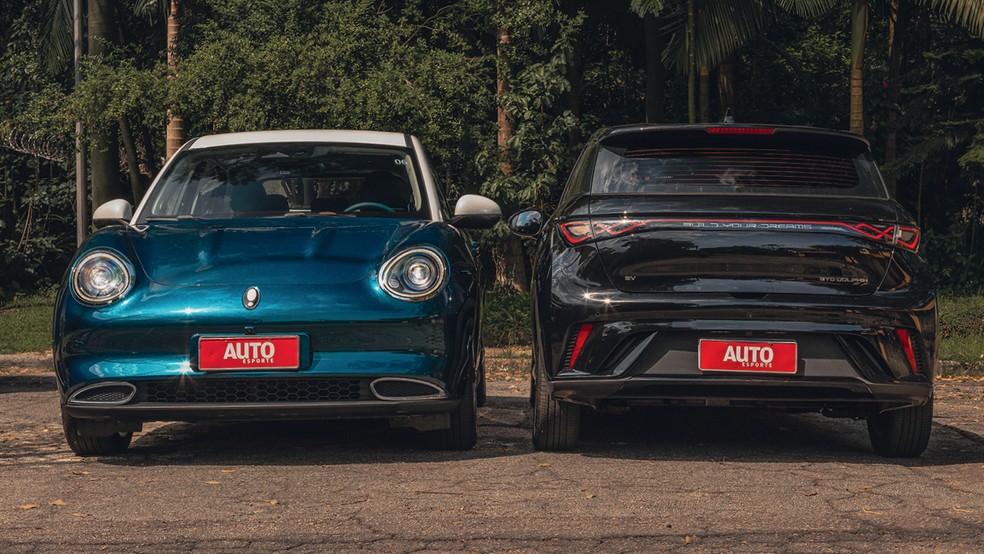 BYD Dolphin x GWM Ora 03: qual elétrico chinês de R$ 150 mil é melhor?