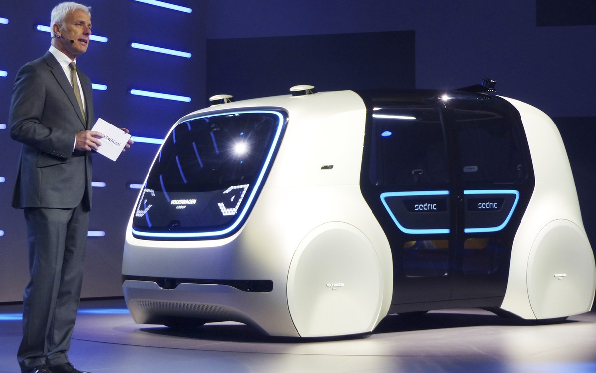 Volkswagen apresenta Sedric, 1º conceito totalmente autônomo da marca