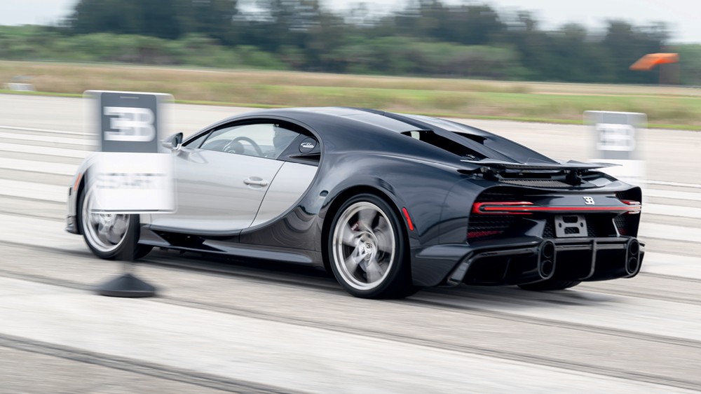 Teste: Bugatti Chiron Super Sport foi à pista da Nasa para atingir 400 km/h
