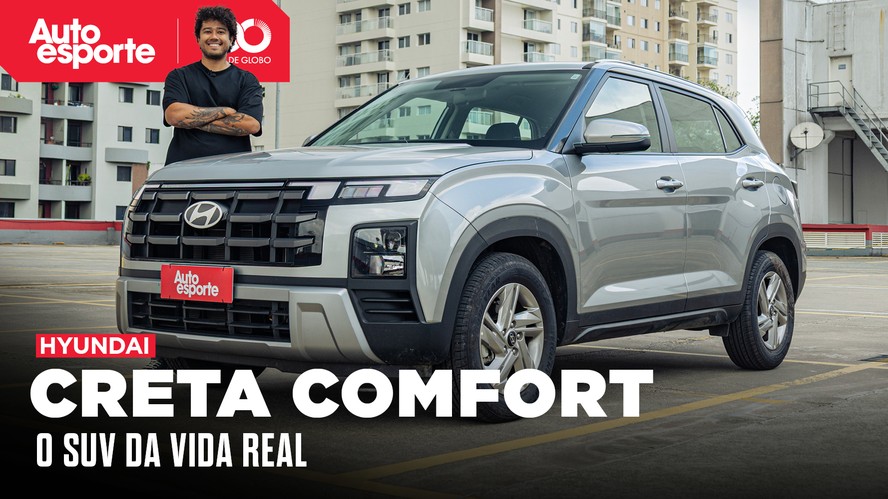Vídeo: Hyundai Creta Comfort é versão básica e bem equipada com motor turbo