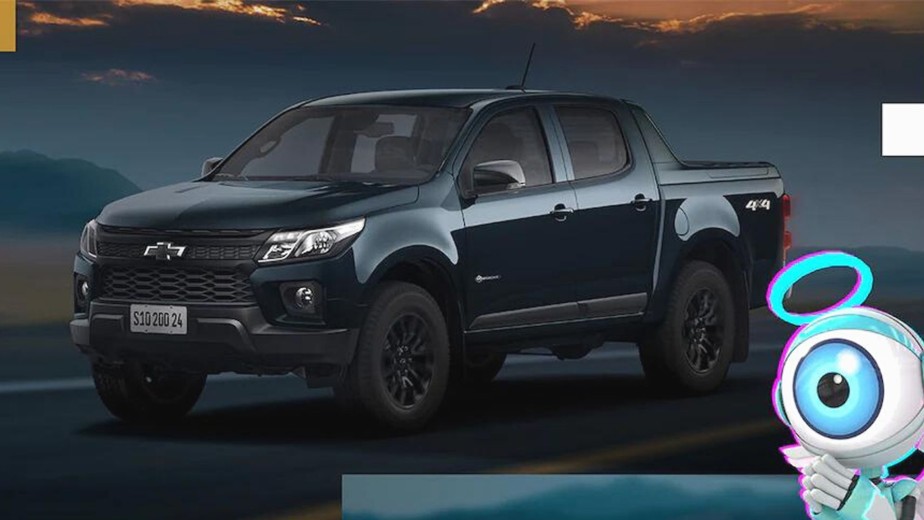 Chevrolet S10 Midnight 2024 chega em maio com visual dark e vai custar ...