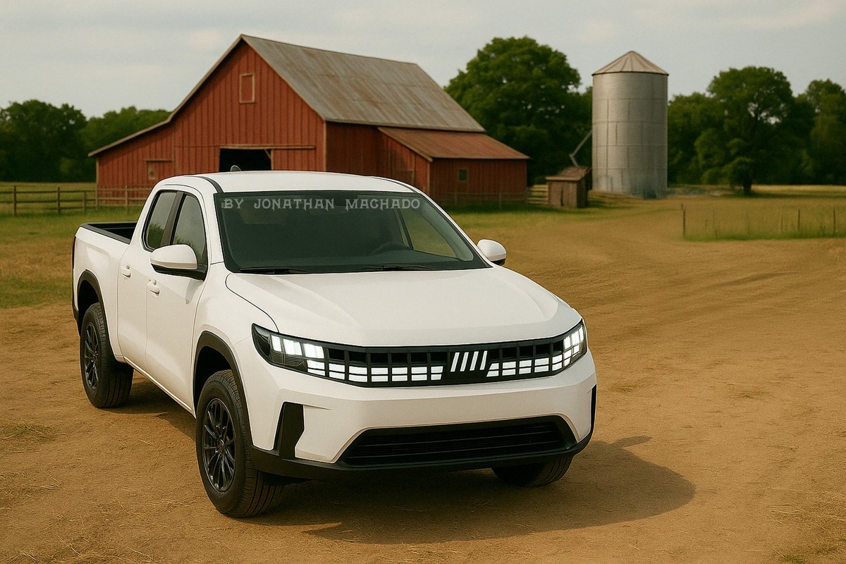 Projeção: nova Fiat Strada terá cara de picape elétrica e será global