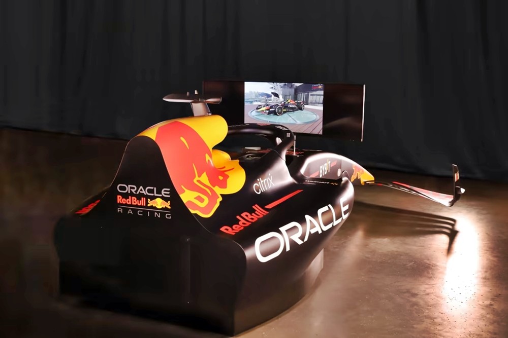 Red Bull lança simulador de R$ 640 mil do carro em que Verstappen foi ...