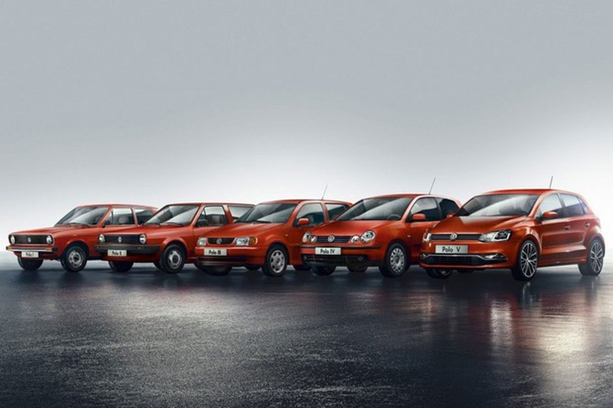 Linha do tempo: conheça as seis gerações do Volkswagen Polo