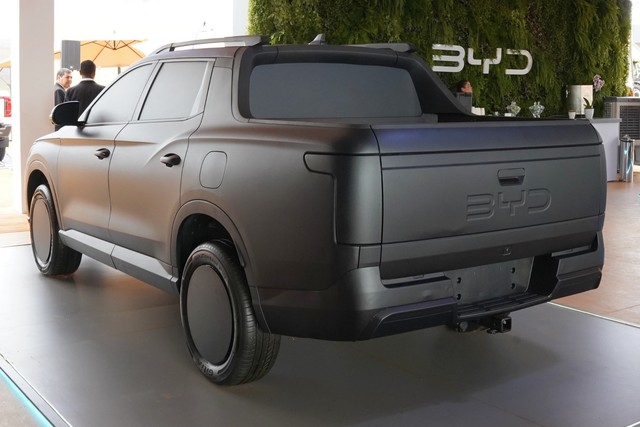 BYD Mako vai ser o nome da nova picape híbrida flex rival da Fiat Toro