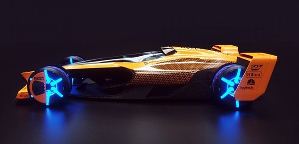McLaren imagina como será a F1 em 2050