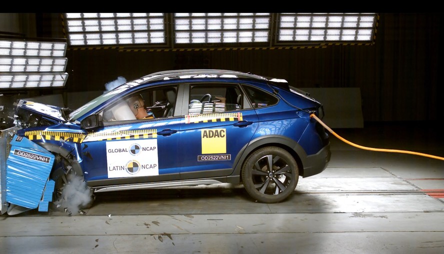 Volkswagen Nivus leva nota máxima em teste de colisão do Latin NCap ...