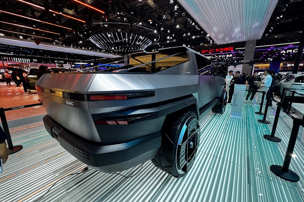 Cybertruck chinesa? Picape da GAC revelada em Xangai deve vir ao Brasil