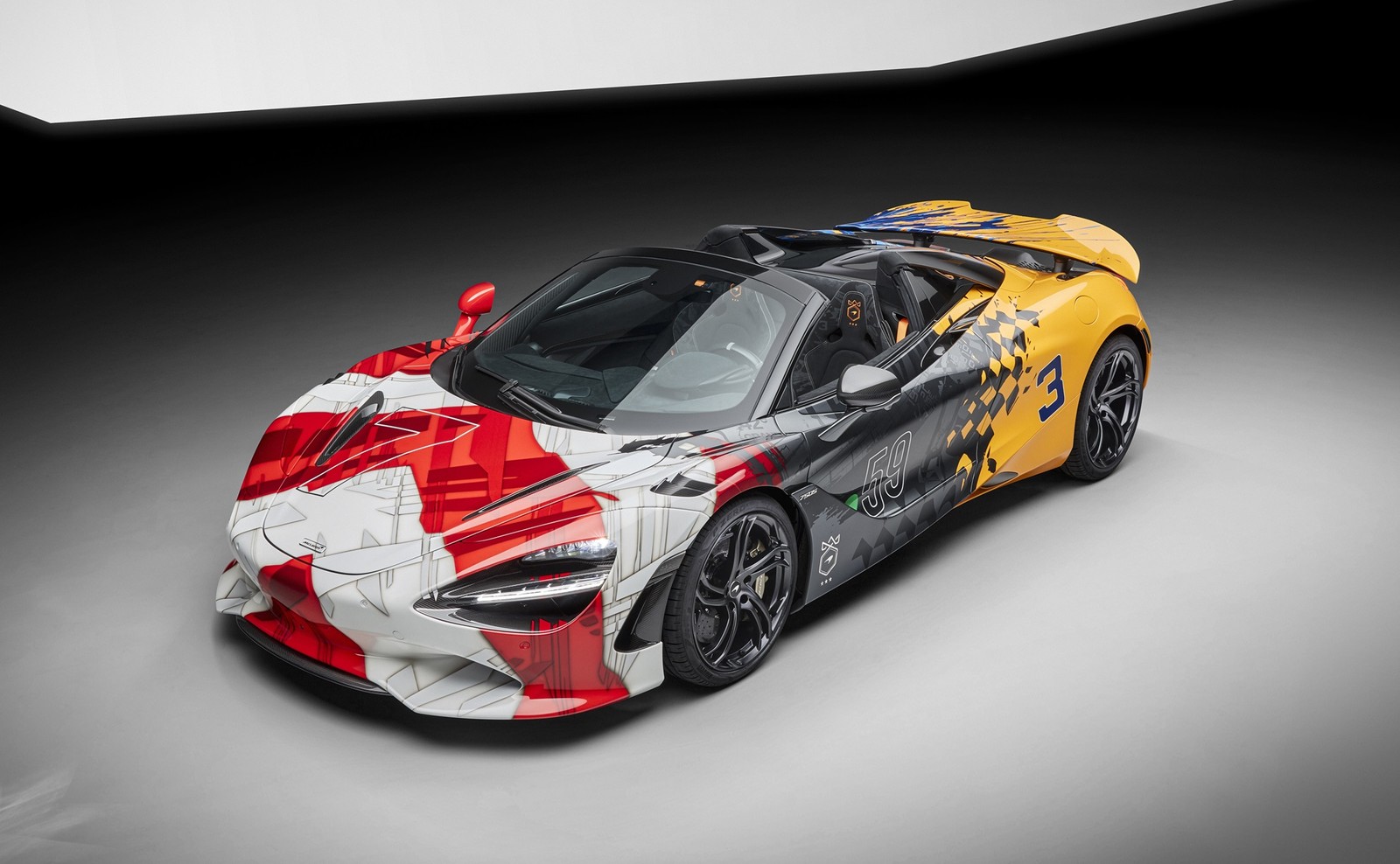 McLaren especial leva 50 dias para ser pintado e celebra aniversário da ...