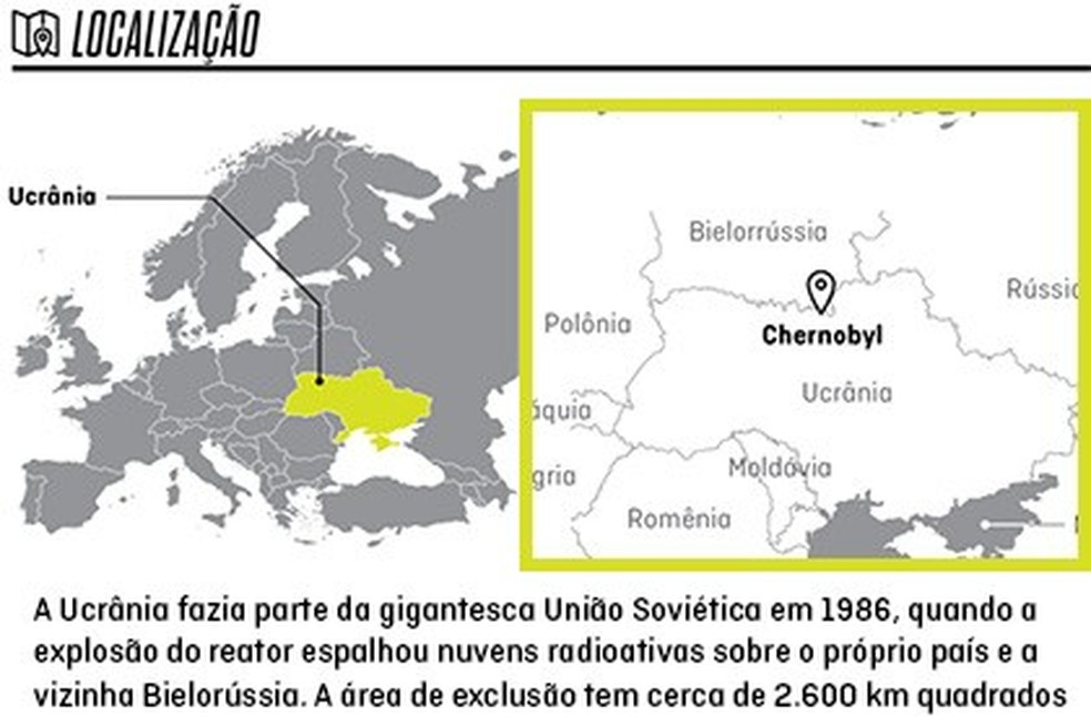 Visitamos a cidade abandonada de Chernobyl