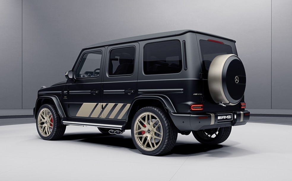 Mercedes G63 Grand Edition de 'ouro' custa R$ 2,2 milhões no Brasil