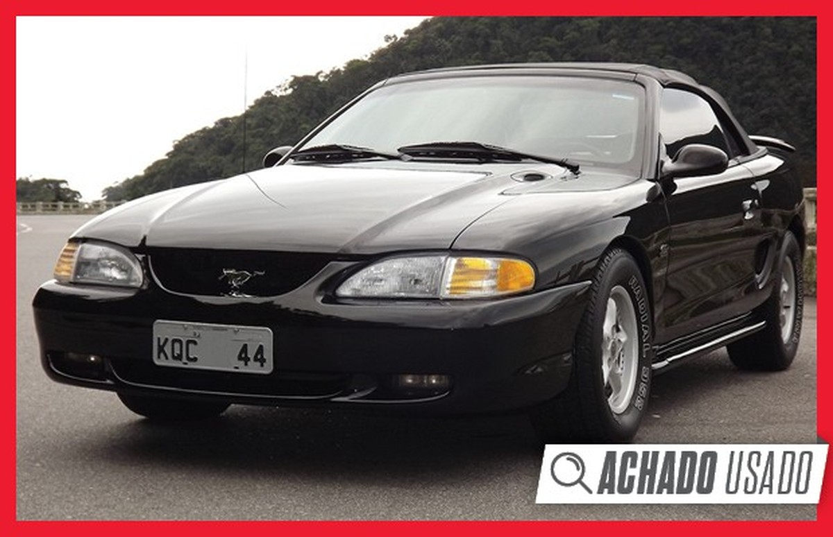 Achado usado: Ford Mustang GT V8 conversível para desfilar | Carros ...