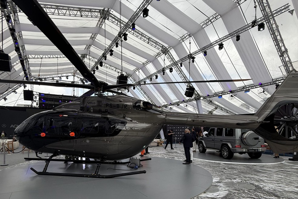 Brasileiro compra 1º helicóptero com cabine Mercedes-Benz de R$ 78 milhões