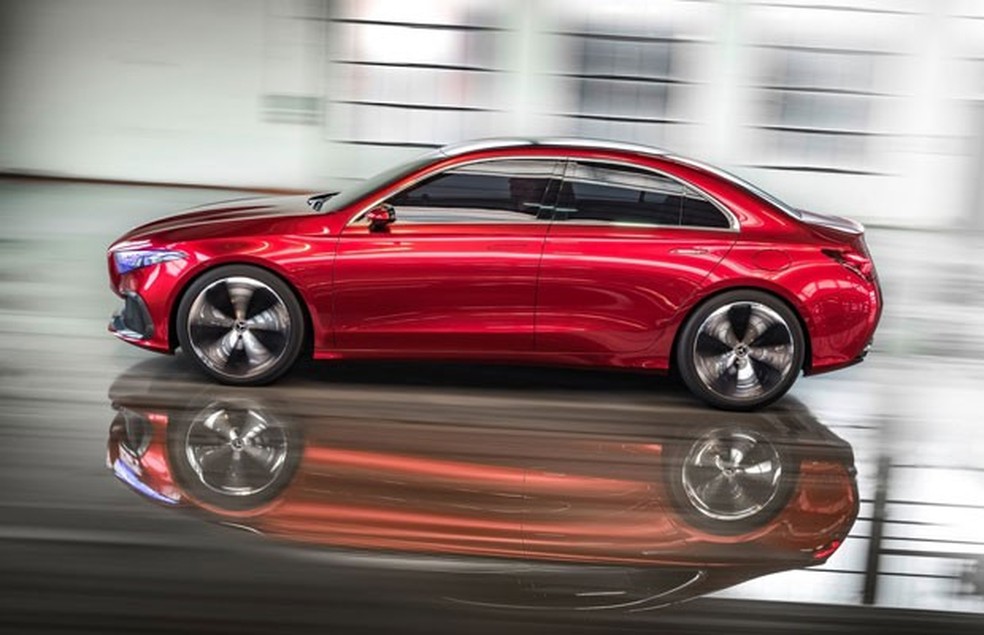 Mercedes Concept A Sedan antecipa a nova cara dos carros compactos da marca