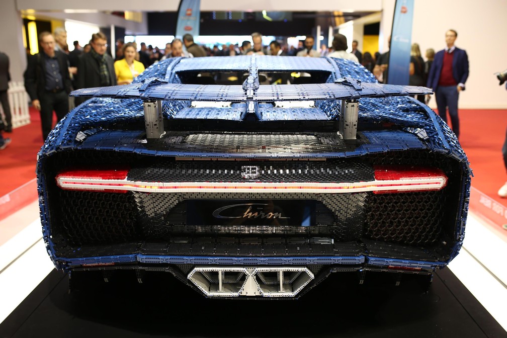 Bugatti de Lego é atração no Salão de Paris 2018; G1 mostra detalhes em ...