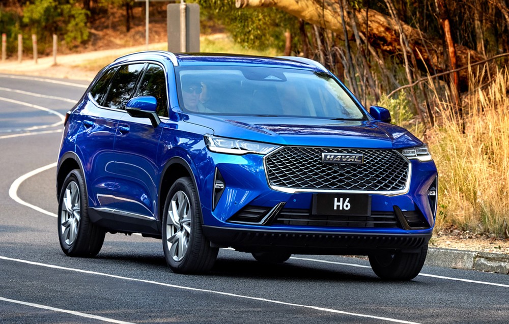SUV híbrido Haval H6 é visto rodando em testes e será 1º carro da Great ...