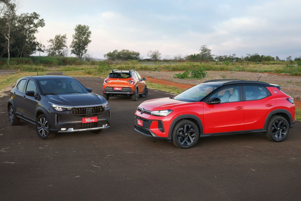 Comparativo: Volkswagen Tera, Fiat Pulse ou Renault Kardian, qual o melhor?