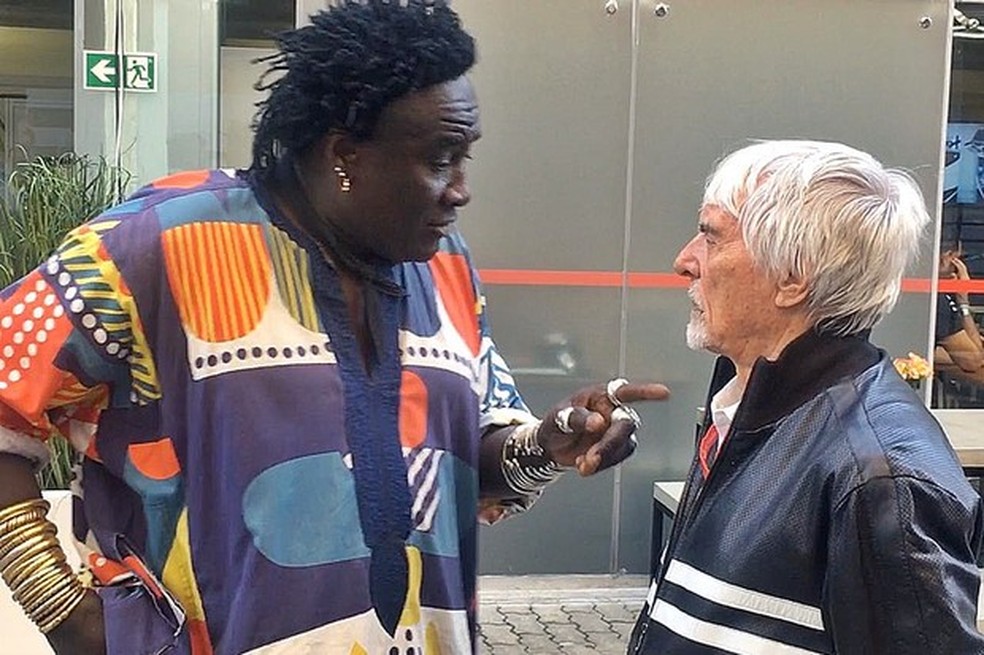 Mr. Moko, o magnata senegalês que vai em todas as corridas de F1 há 40 anos