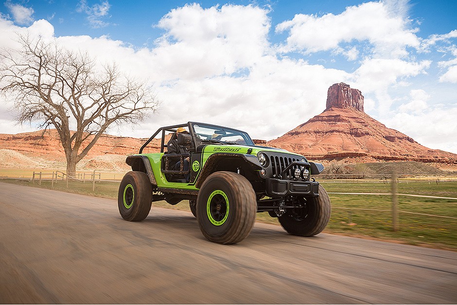 Aceleramos, ou quase, o Jeep Trailcat, o Wrangler com motor Hellcat