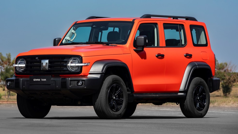 Flagra: GWM Tank 300 chega ao Brasil como 4x4 raiz, apesar de ser híbrido