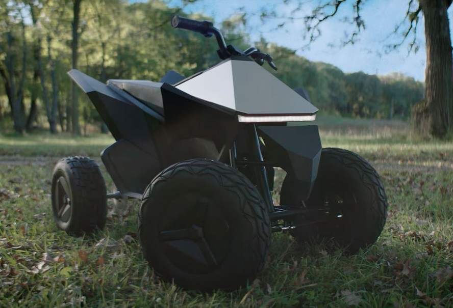 Quadriciclo da Tesla é uma Cybertruck para crianças e custa R$ 10 mil