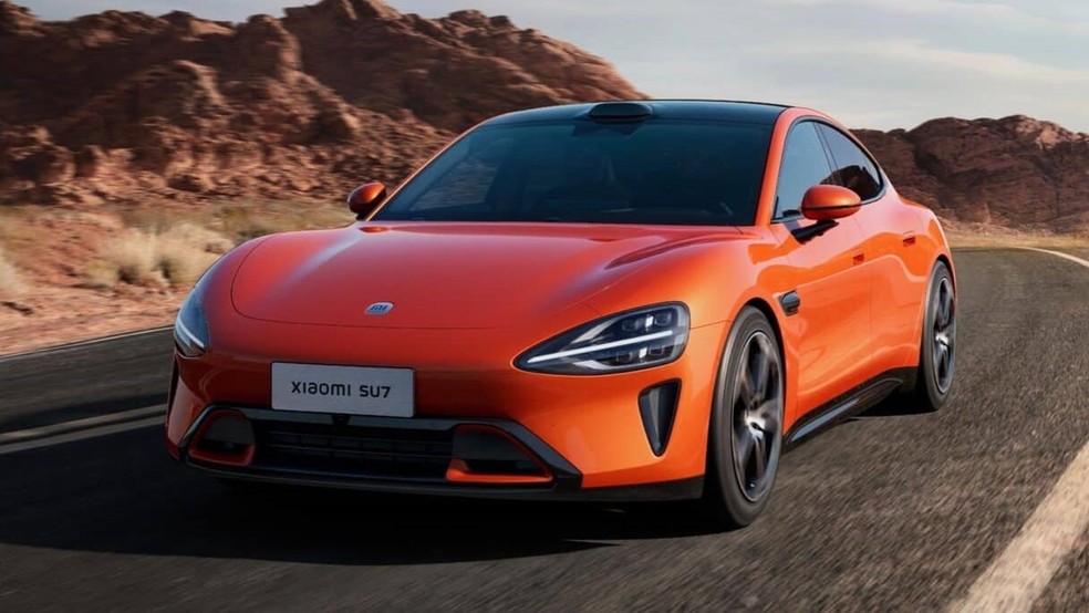 Xiaomi SU7: estrela do Salão de Pequim é rival de Tesla e BYD e roda 800 km