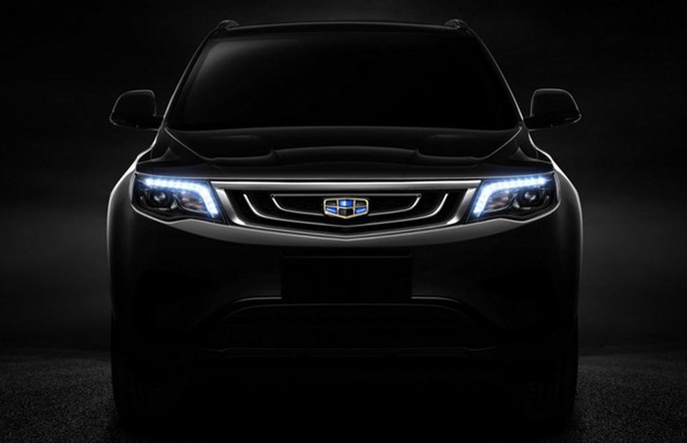 Geely divulga primeiras imagens de novo SUV