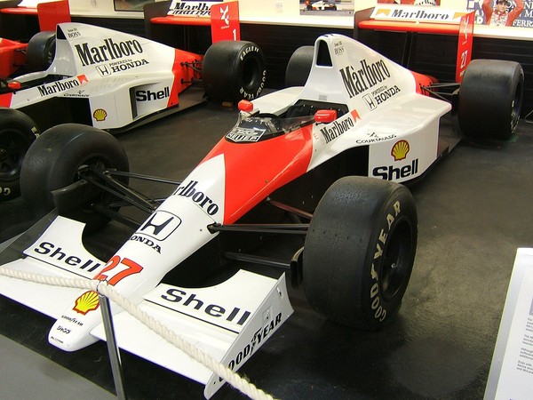 Ayrton Senna: carro do bicampeonato de F1 estará em exposição em SP