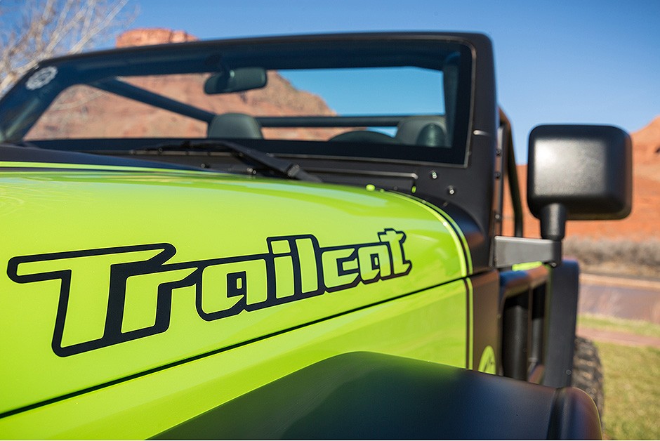 Aceleramos, ou quase, o Jeep Trailcat, o Wrangler com motor Hellcat