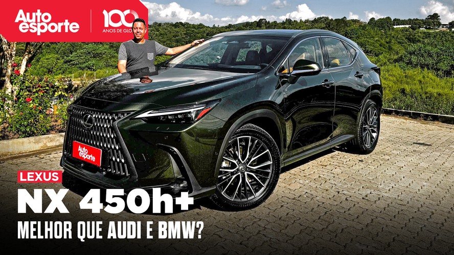 Vídeo: Lexus NX 450h+ faz até 29 km/l e é mais luxuoso que Audi e BMW