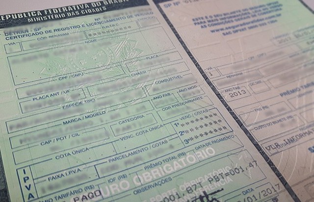 Documento digital para veículos (CRLVe) é adiado para junho de 2019
