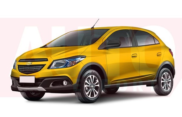 Chevrolet Onix ganhará versão Cross