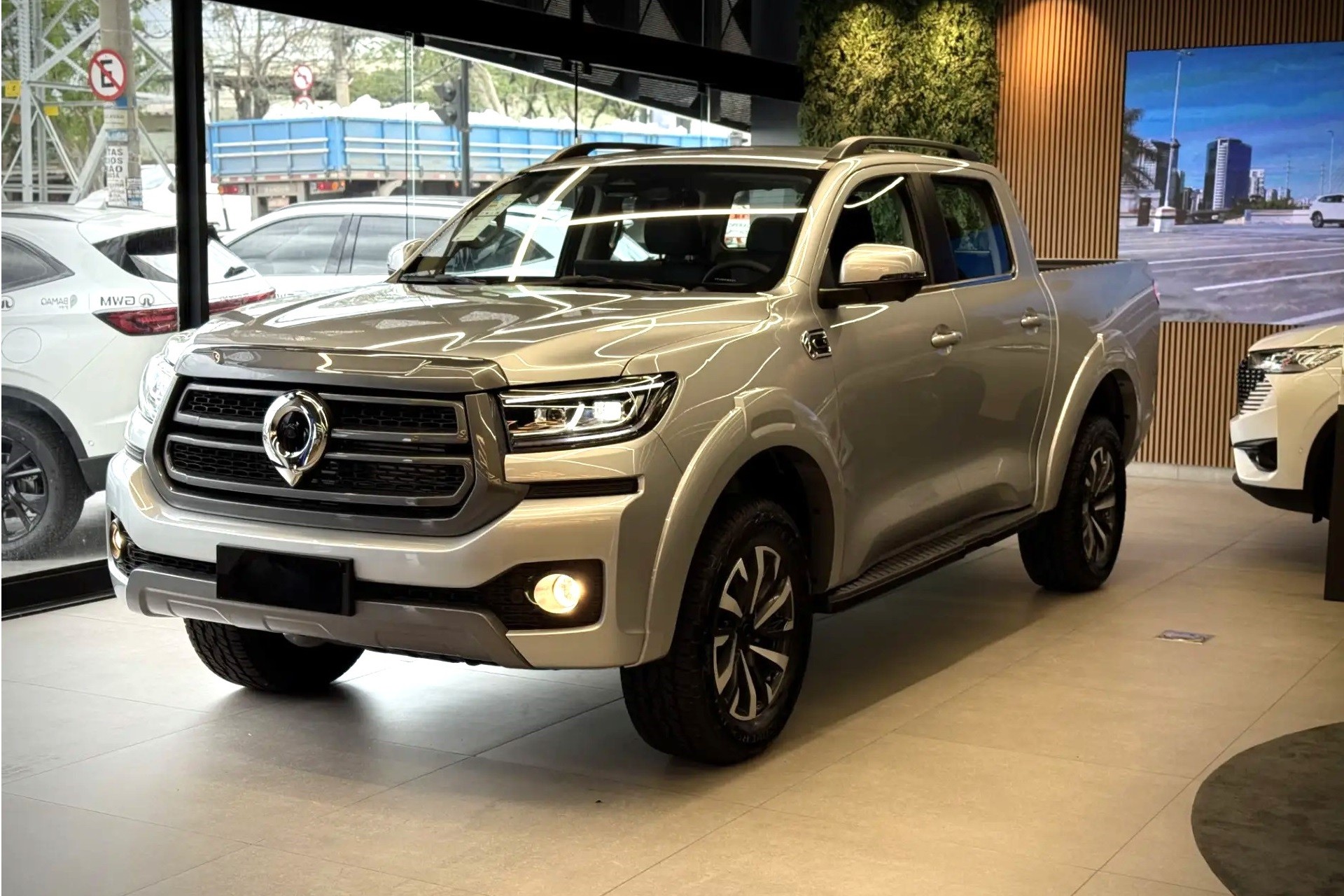 GWM Poer P30 Trail é picape média a diesel com preço de Fiat Toro