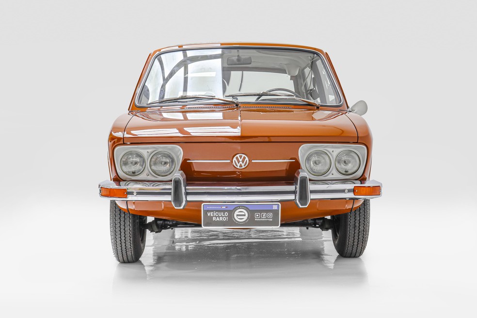 Achado usado: esta Volkswagen Brasilia de pintura rara teve só 2 donos