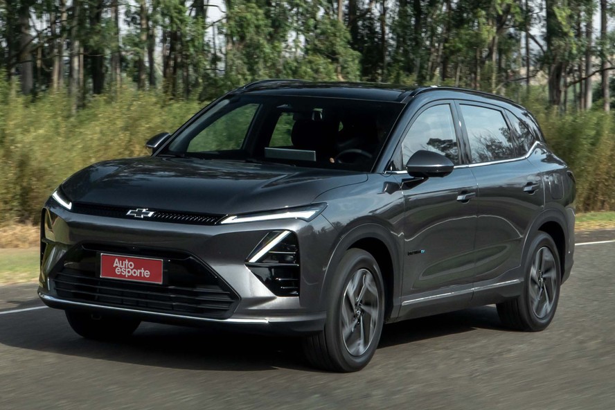 Teste: Chevrolet Captiva EV é carro elétrico racional entre SUVs high-tech