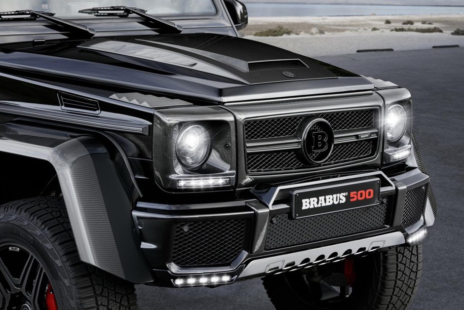 Brabus atualiza o Mercedes-Benz G500 4x4² com 500 cavalos