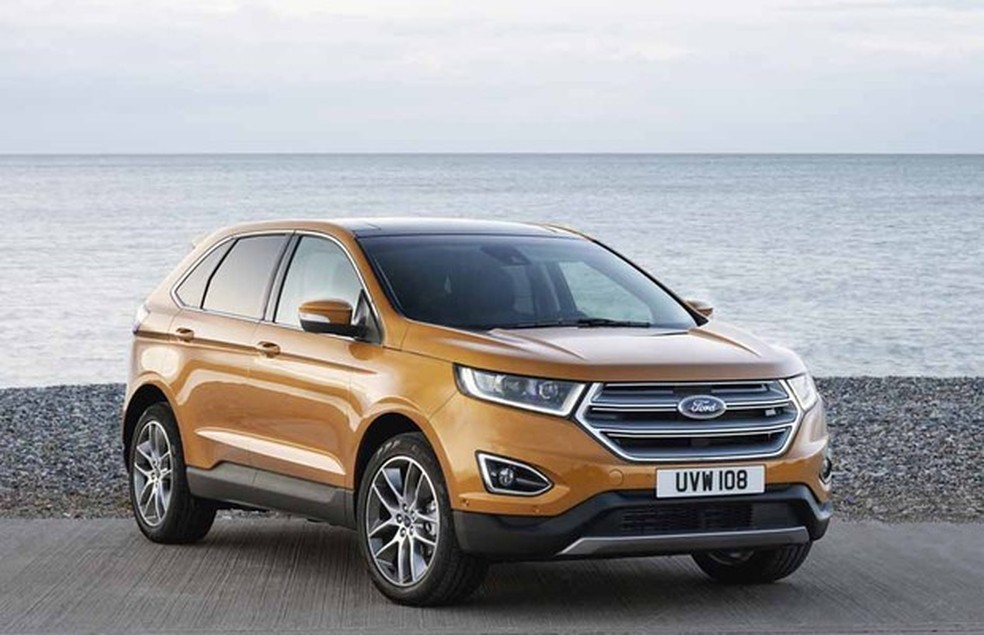 Ford revela novas fotos do Edge atualizado