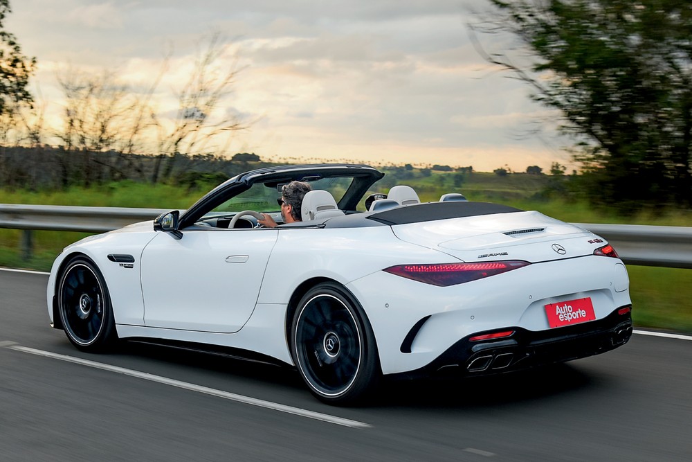 Teste: Mercedes-AMG SL 63 é o conversível mais rápido do Brasil