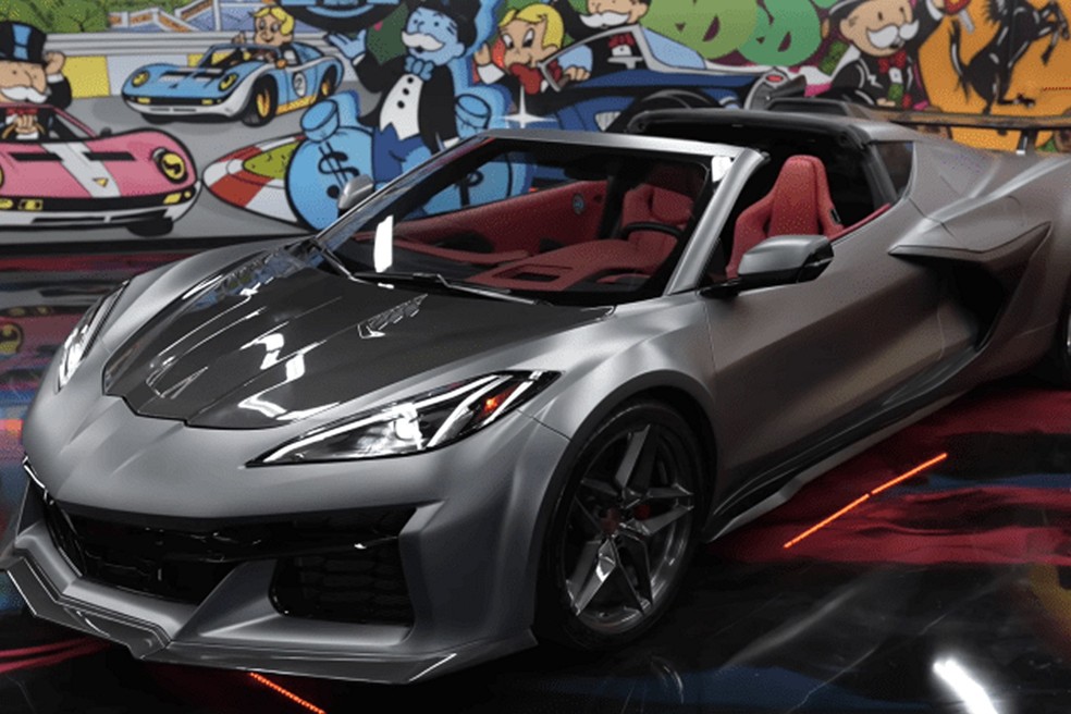 Shaquille O'Neal compra Chevrolet Corvette Z06 customizado para sua altura