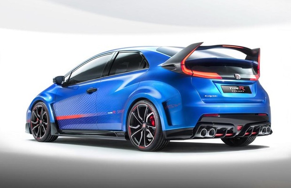 Honda divulga imagens do Civic Type R Concept II