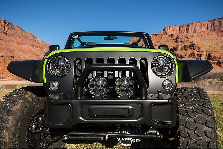 Aceleramos, ou quase, o Jeep Trailcat, o Wrangler com motor Hellcat