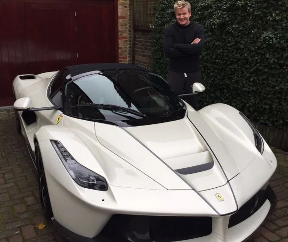 Fã de Ferrari, chef Gordon Ramsay tem quatro em sua coleção (e outras ...