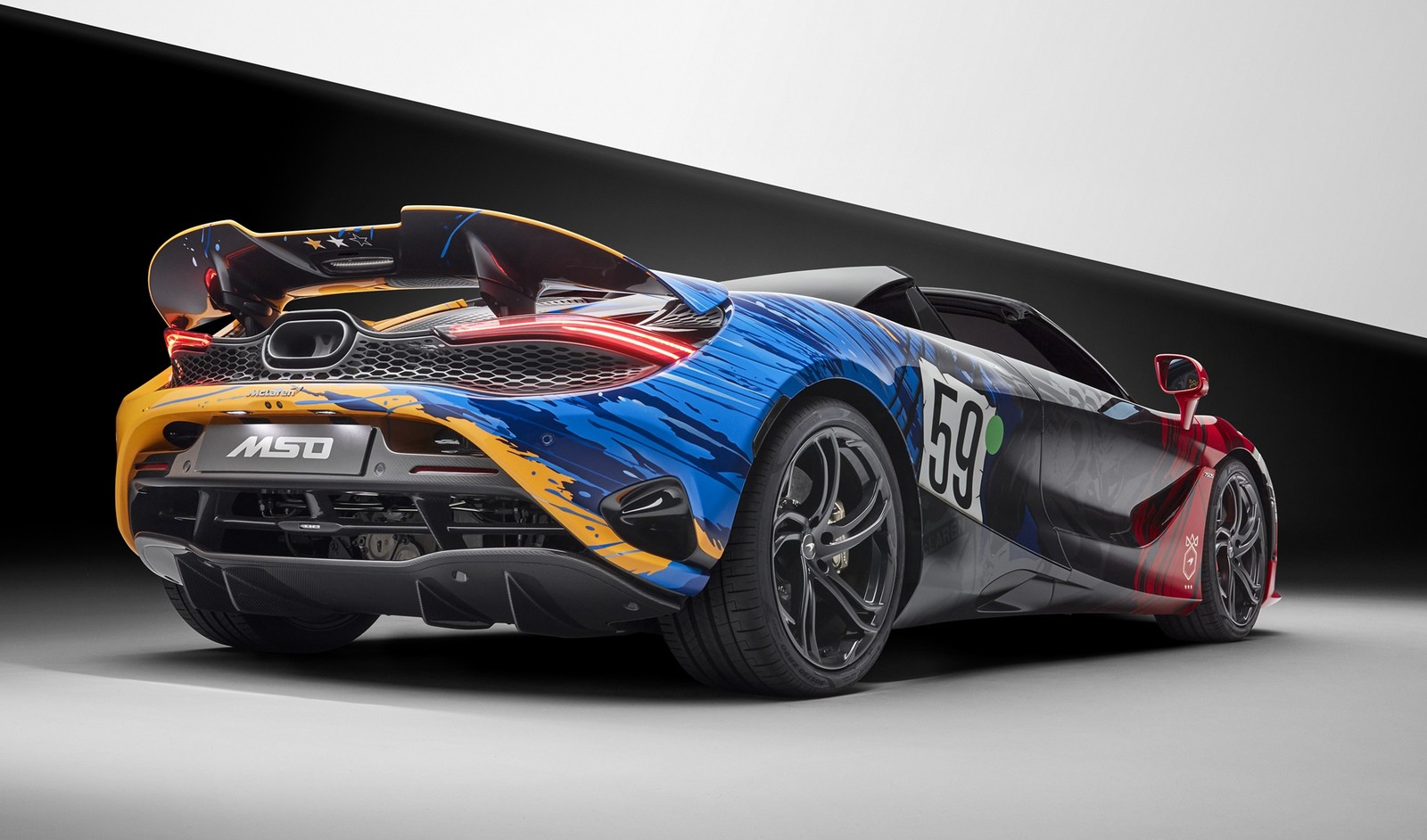 McLaren especial leva 50 dias para ser pintado e celebra aniversário da ...