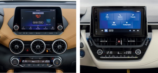 Comparativo: novo Nissan Sentra consegue superar o líder Toyota Corolla?