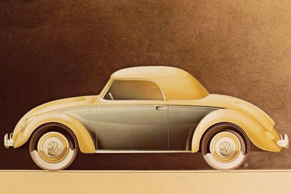 O raríssimo Fusca conversível de '2 frentes' que custa mais de R$ 1 milhão
