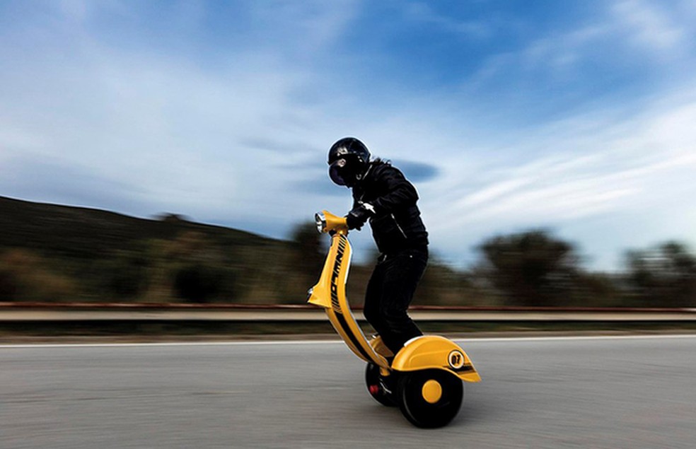 Zero-Scooter mistura Vespa com Segway