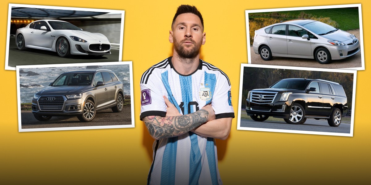 Messi curte SUVs de luxo, mas já teve Toyota Prius e cupê esportivo da ...