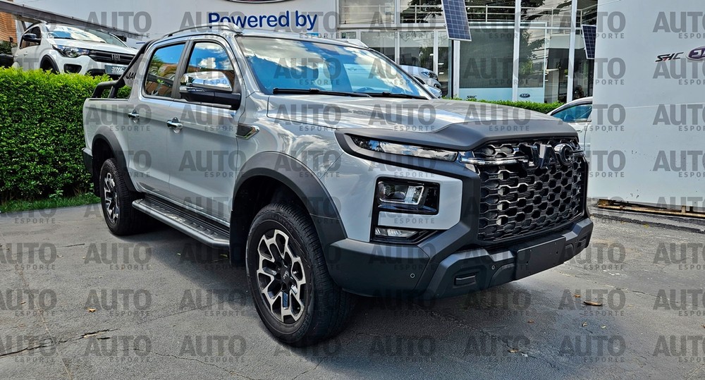 Jac revela caminhonete elétrica que virá ao Brasil junto da Hunter diesel