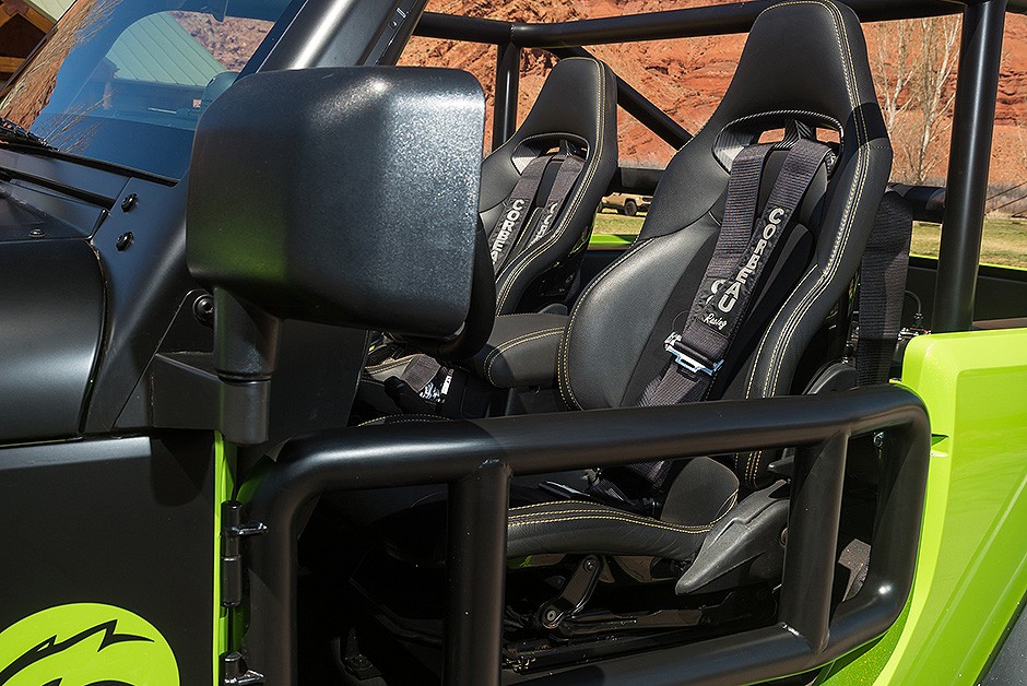 Aceleramos, ou quase, o Jeep Trailcat, o Wrangler com motor Hellcat